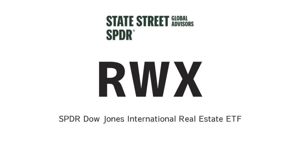 RWX（SPDR Dow Jones International Real Estate ETF：SPDR ダウ ジョーンズ ...